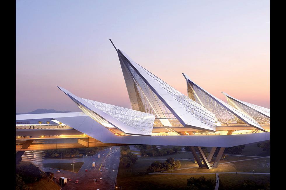 High speed rail station concepts inspired by culture, people and ...